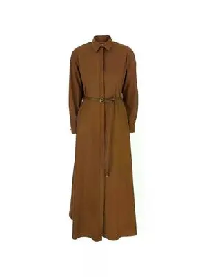 Max Mara Belted Shirt Dress