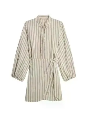 Vanessa Bruno Gloriosa Striped Midi Dress