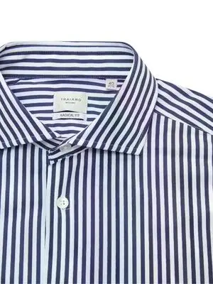 TRAIANO MILANO Radical Striped Shirt