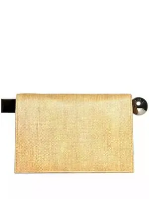 Jacquemus Beaded Shoulder Bag - Neutrals