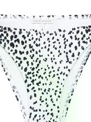Heidi Klein Animal Print Side-tie Bikini Bottoms
