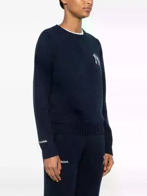 SPORTY & RICH Yankees Embroidered Sweater