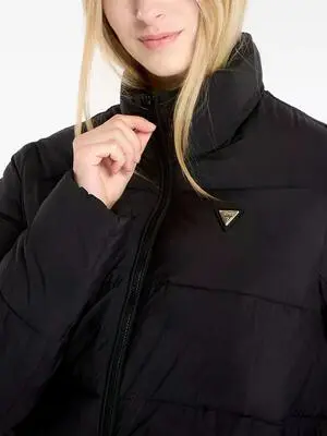 Guess Quilted Logo-plaque Jacket