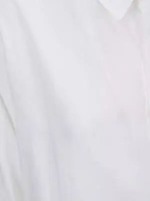 Yohji Yamamoto Spread Collar Shirt With String Ties