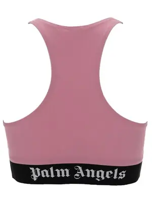 Palm Angels Classic Logo Sports Top - Pink