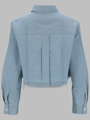 Maison Kitsuné Cropped Baby Fox Shirt