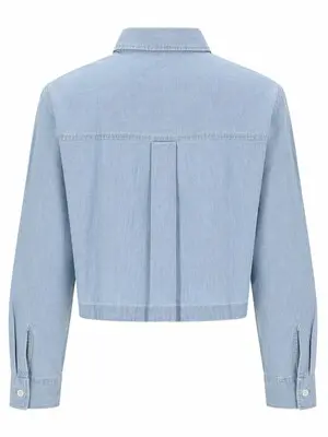Maison Kitsuné Cropped Baby Fox Shirt