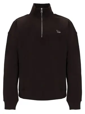 Maison Kitsune Full Zip Sweatshirts Hoodies For Women