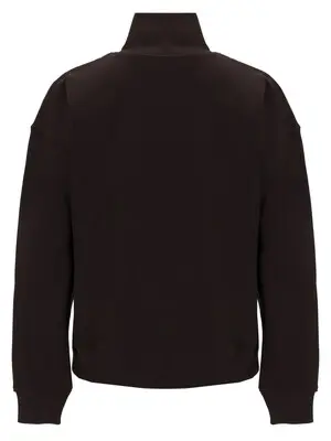 Maison Kitsuné Baby Fox" Zip-up Sweatshirt - Brown