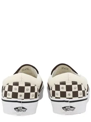 VANS Classic Slip-on Sneakers With Studded Checkerboard Pattern