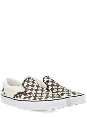 VANS Classic Slip-on Sneakers With Studded Checkerboard Pattern