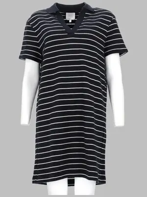 A.p.c. Striped Polo Dress