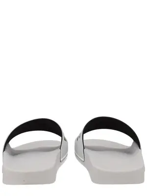 BOSS Aryeh" Slide Sandals - White