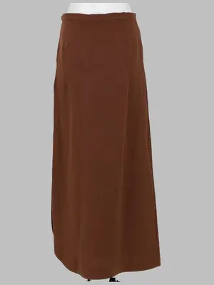 Max Mara Viscose And Linen Canvas Skirt