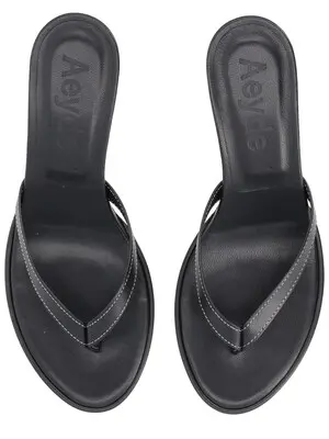 AeydĒ Daphne" Heel Sandals - Black