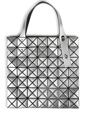 Issey Miyake Platinum Tote Bag - Silver