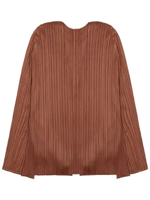 Issey Miyake Pleated Cardigan