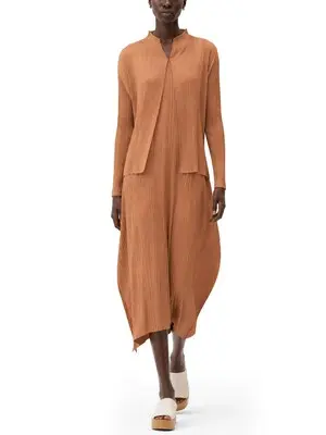 Issey Miyake Pleated Cardigan