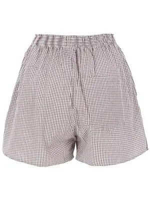 A.p.c. Ava' Plaid Shorts