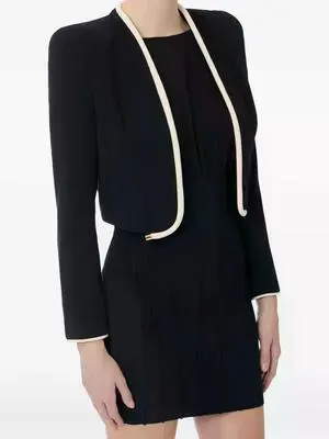 Elisabetta Franchi 3d Piping-detail Jacket