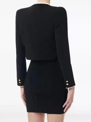 Elisabetta Franchi 3d Piping-detail Jacket