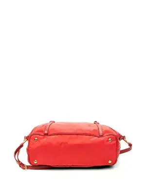 Prada Buckled Tote Bag
