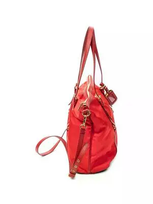 Prada Buckled Tote Bag