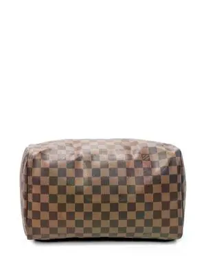 LOUIS VUITTON Speedy 30 Damier Ebène Handbag - Brown