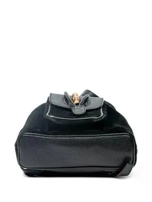 Gucci Mini Bamboo Backpack - Black