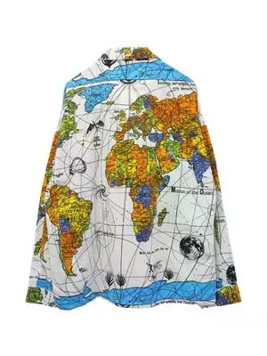 SAINT MXXXXXX World-map Print Shirt
