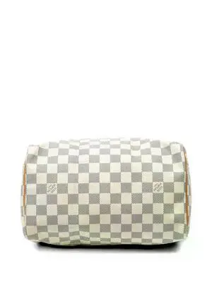 LOUIS VUITTON Damier Azur Speedy Handbag