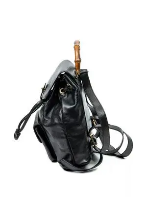 Gucci Mini Bamboo Handle Backpack