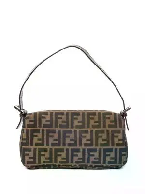 Fendi Baguette Shoulder Bag - Green