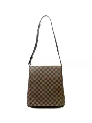 LOUIS VUITTON Damier Ebene Musette Salsa Shoulder Bag - Brown