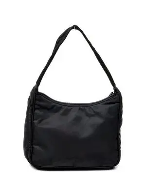 Prada Logo Plaque Top Handle Bag