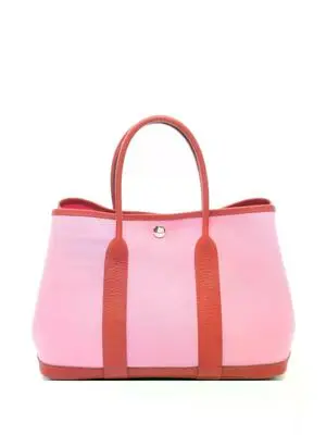 Hermès 2020 Garden Party Tpm Tote Bag - Pink