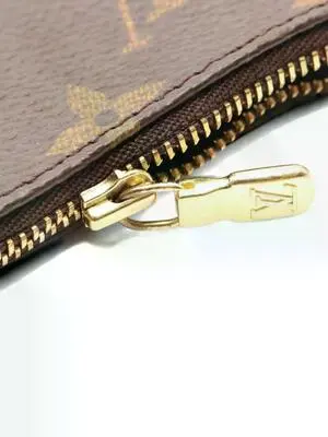 LOUIS VUITTON Monogram Pochette Accessories Shoulder Bag - Brown