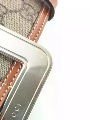 Gucci Gg Supreme Buckle Belt
