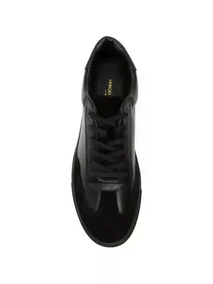 SERGIO MORETTI FIRENZE Panelled Leather Sneakers