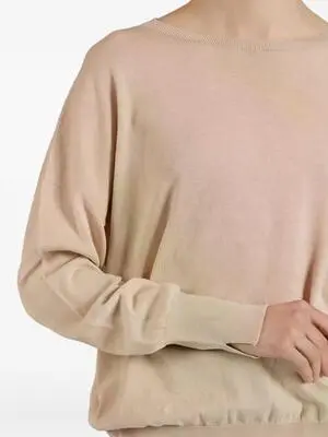 SLOWEAR Zanone Boat-neck Sweater