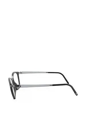 SILHOUETTE Vibrant Horizon Matte-finish Glasses - Black