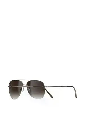 SILHOUETTE Rimless Pilot-frame Sunglasses