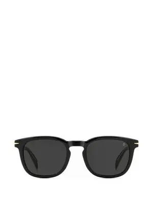 DB EYEWEAR BY DAVID BECKHAM Square-frame Sunglasses - Black