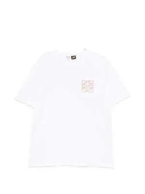 Loewe Anagram-embroidered T-shirt - White