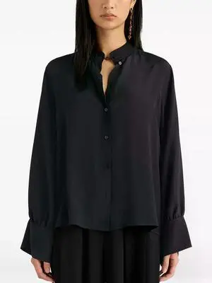 Momoni Gathered Sleeve Shirt