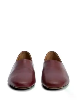 JIL SANDER Leather Ballet Flats