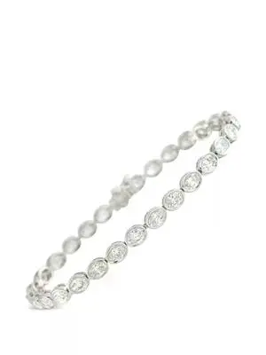 LB EXCLUSIVE 18k White Gold Diamond Tennis Bracelet - Silver