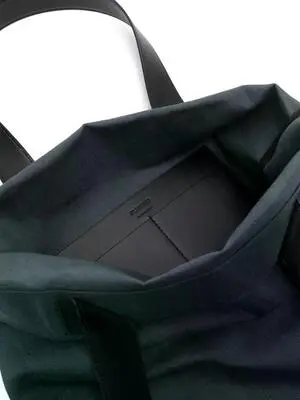 JIL SANDER Logo-print Canvas Tote Bag