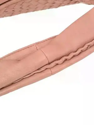 Bottega Veneta Intrecciato Leather Shoulder Bag - Neutrals