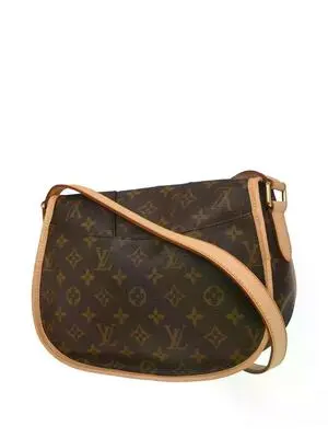 LOUIS VUITTON Monogram Canvas Shoulder Bag - Brown